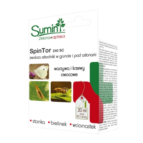 Spintor 240 SC 20 ml – preparat na Szkodniki W Gruncie i Pod Osłonami ...